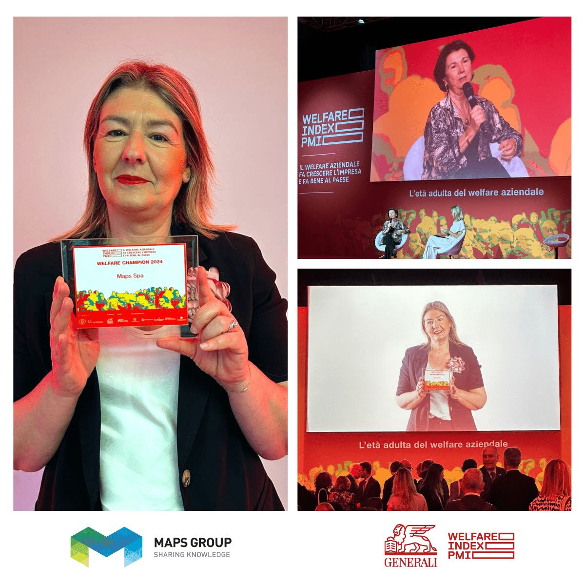Maps Group wins Welfare Champion 2024 from Generali